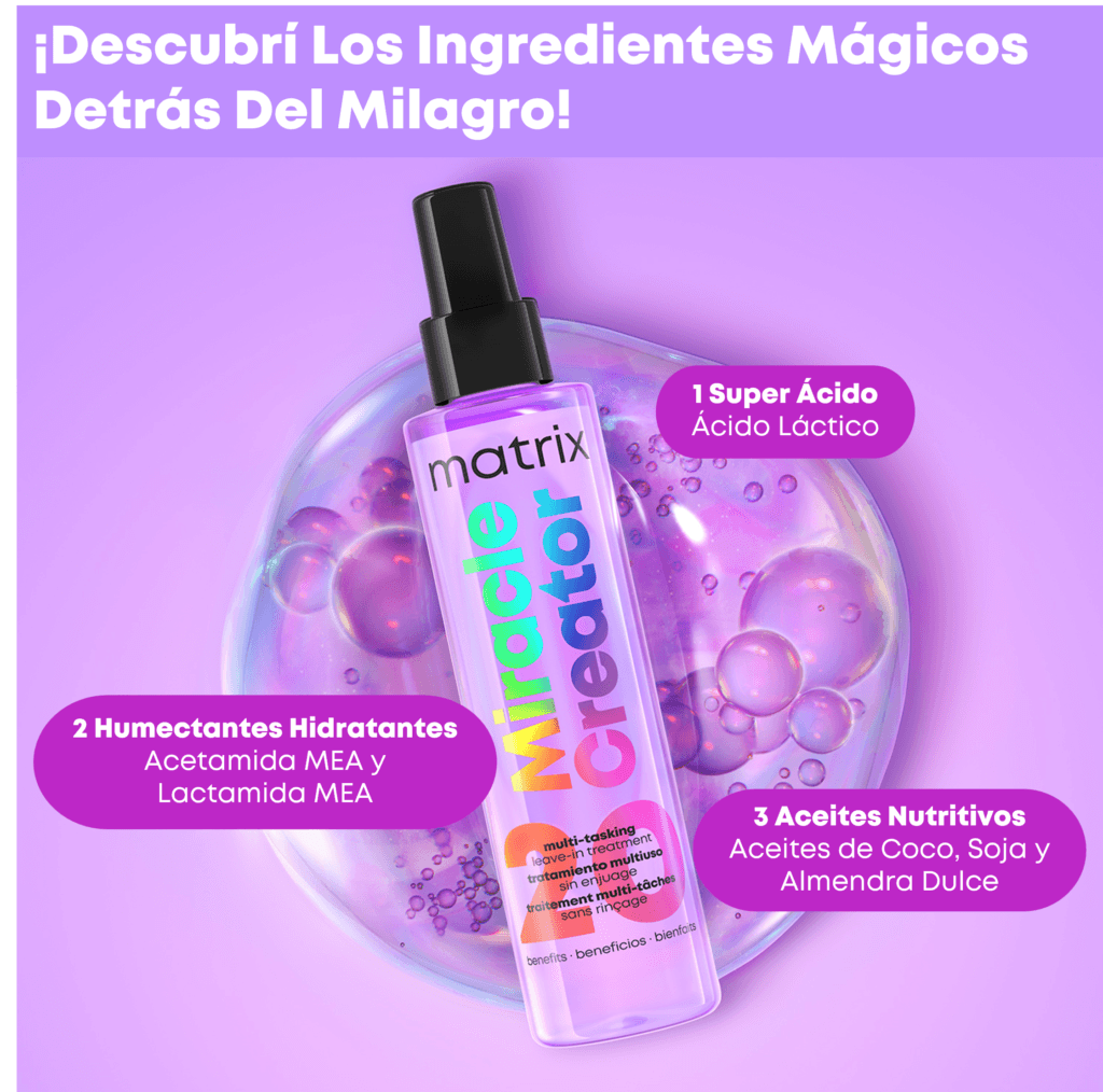 Spray Miracle Creator | 190ml | Matrix - Dos Soles Distribuidora